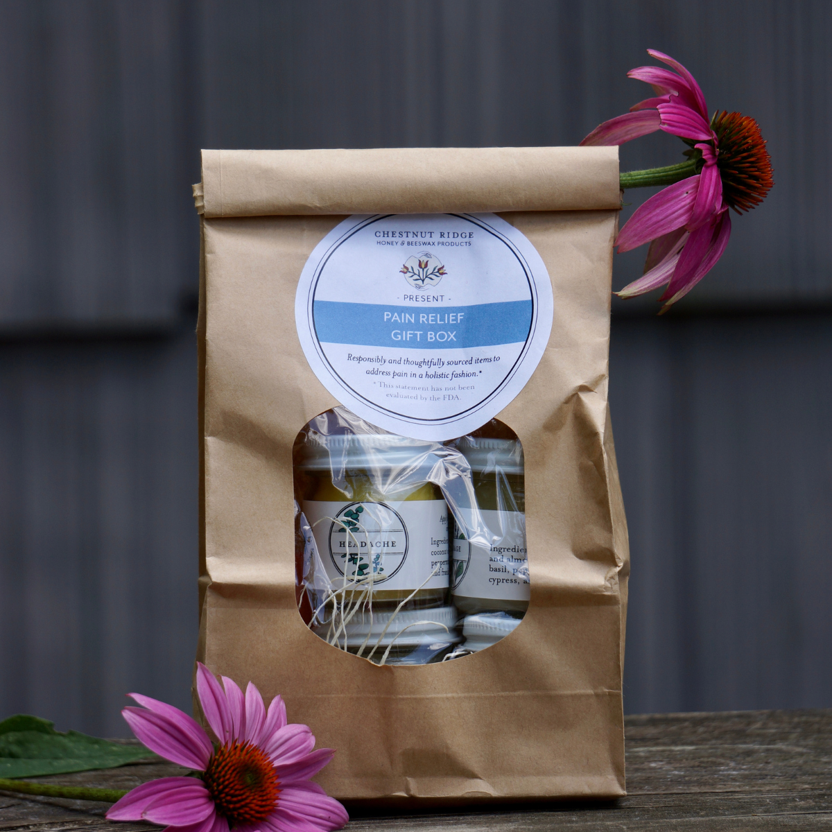 Pain Relief Gift Box – Chestnut Ridge Honey